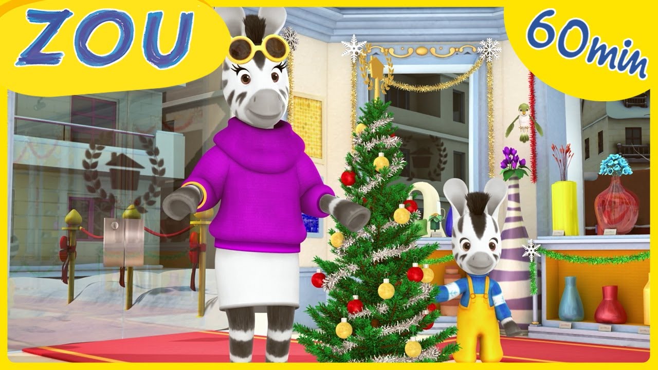 Ajudando na lojinha 🎄 | Zou | Festas | Desenhos para crianças - YouTube
