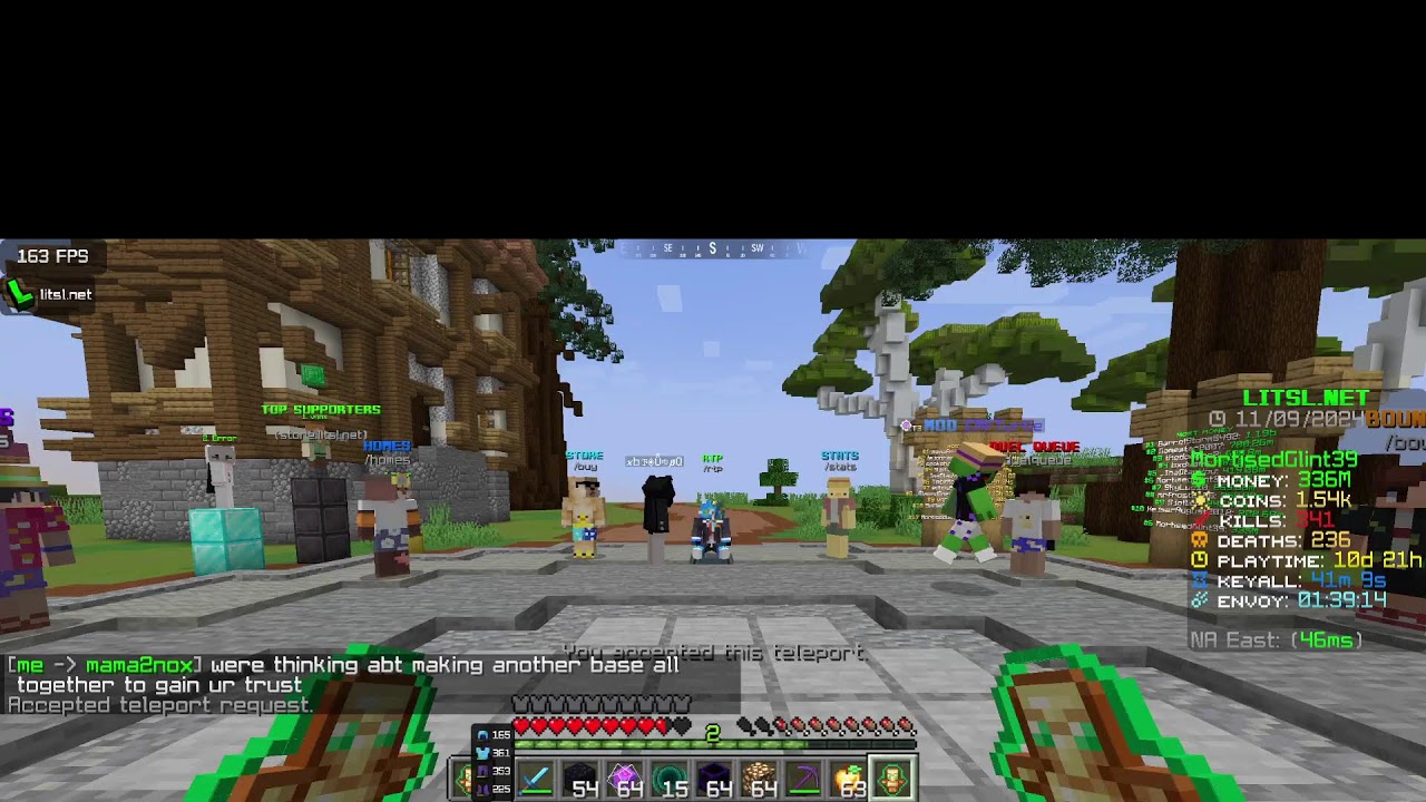 Playing Donut SMP litsl.net 🔴 LIVE 🔴 - YouTube