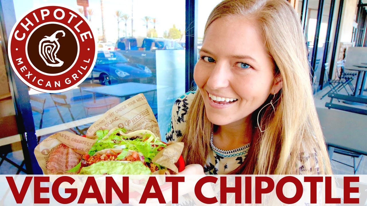 Ordering Vegan at Chipotle - YouTube