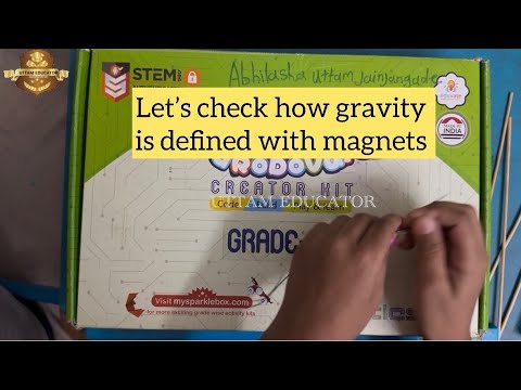 Defining gravity with Magnets🧲 गुरुत्वाकर्षण को परिभाषित करना# ...