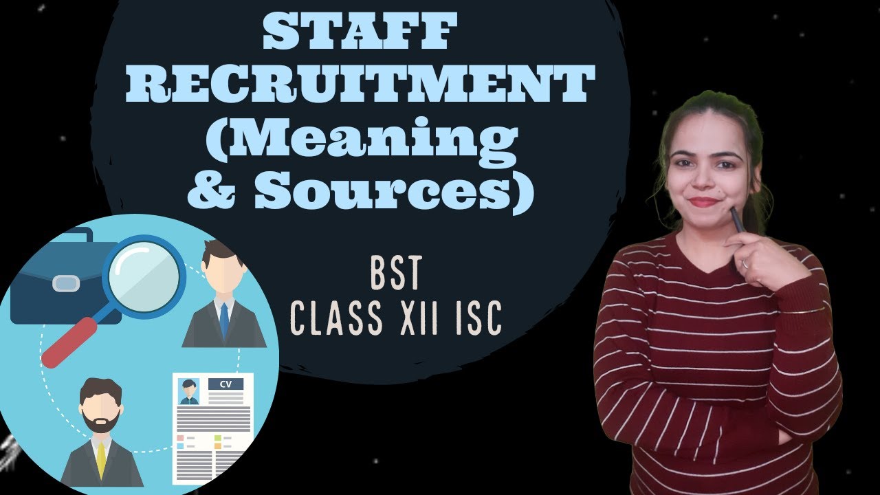 STAFF RECRUITMENT (Meaning & Sources) - BUSINESS STUDIES for Class 12 ...