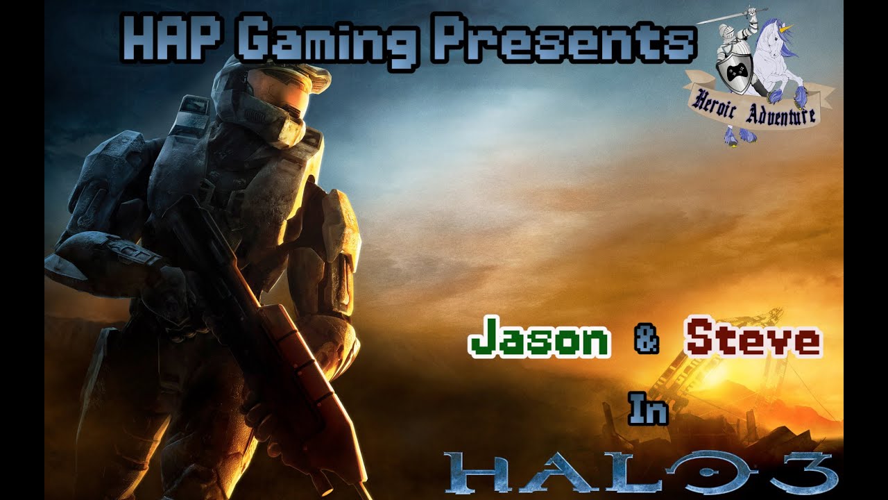 Halo 3 with Jason and Steve - YouTube