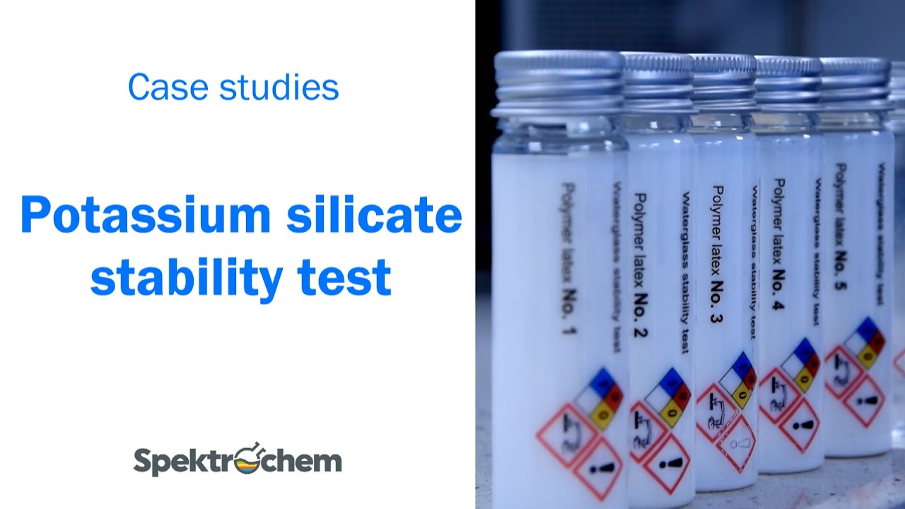 Preliminary studies of latex stability for silicate paints [Case ...