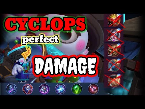 perfect DAMAGE of cyclops - YouTube
