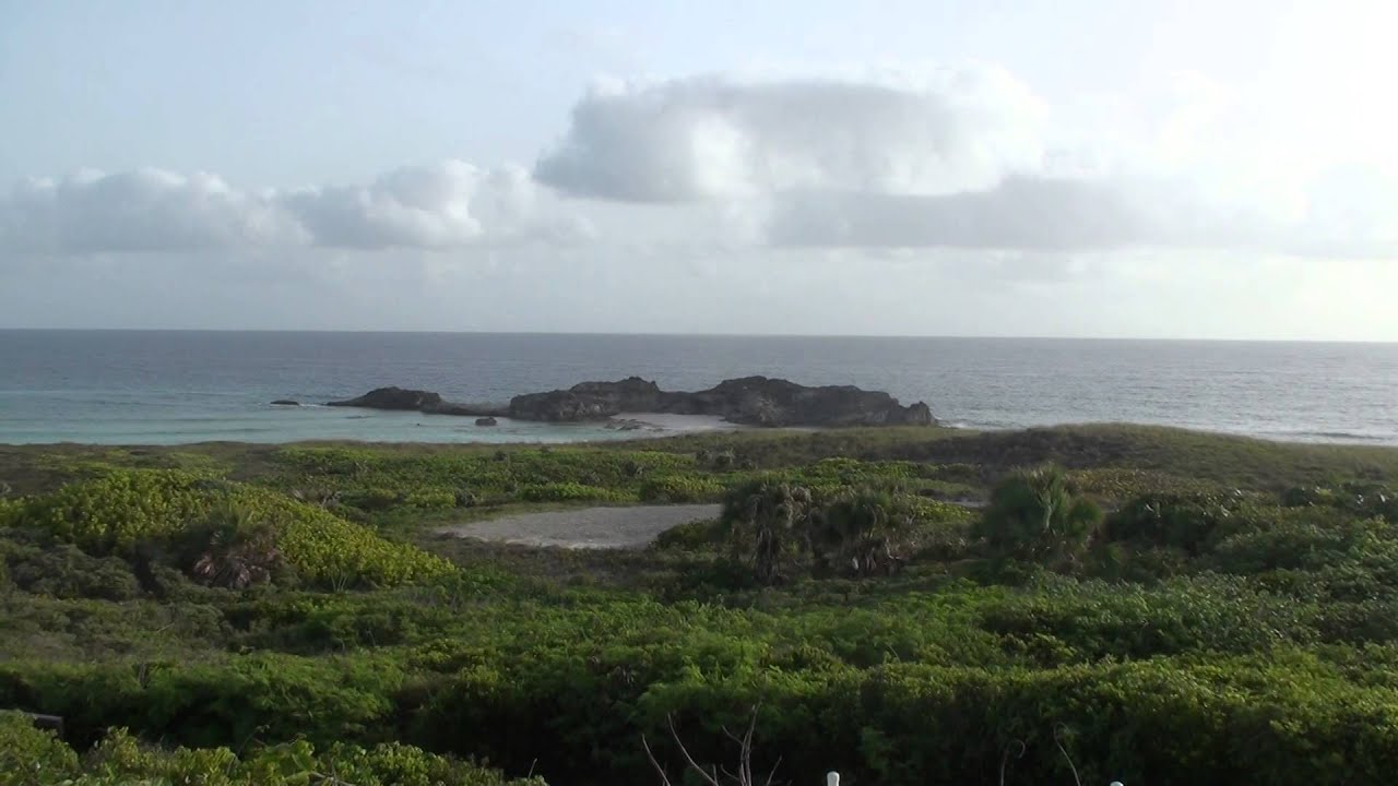 Mudjin Harbour on Middle Caicos - YouTube
