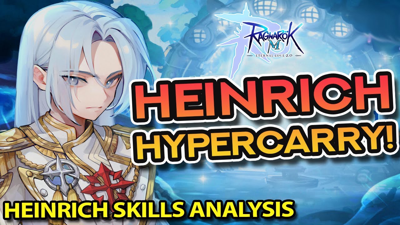 HEINRICH: The 1st Dual Wielding Hero Class! ~ All Skills Analysis ...