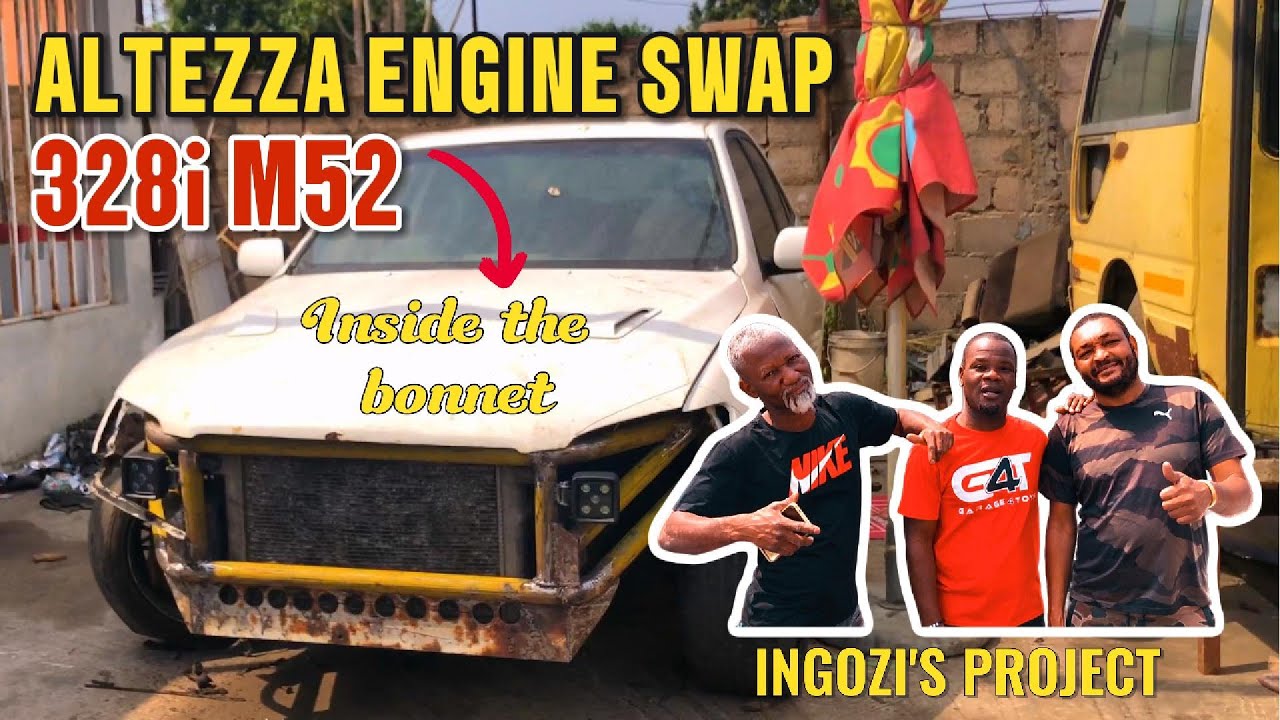 BMW 328i M52 || ALTEZZA ENGINE SWAP - EP. 1 - YouTube