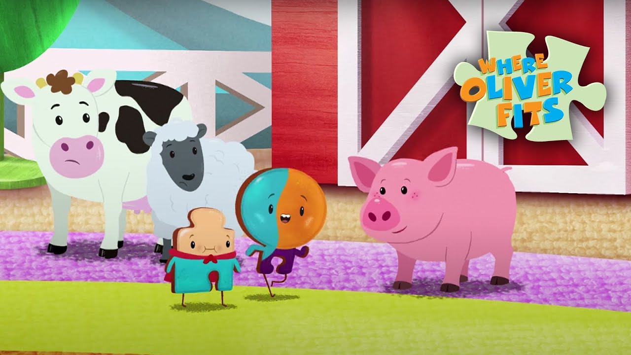 Where Oliver Fits - Farm Friends Fun - YouTube