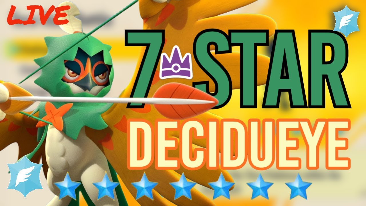 🍃🦉7-STAR DECIDUEYE RAID with VIEWERS in POKEMON SCARLET and VIOLET ...