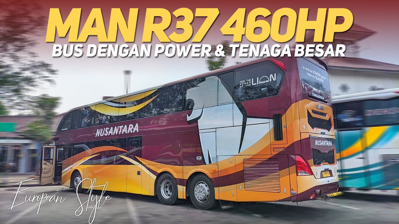 EROPA STYLE‼️BUS AKAP DENGAN MESIN BERTENAGA TERBESAR DI INDONESIA ! PO ...