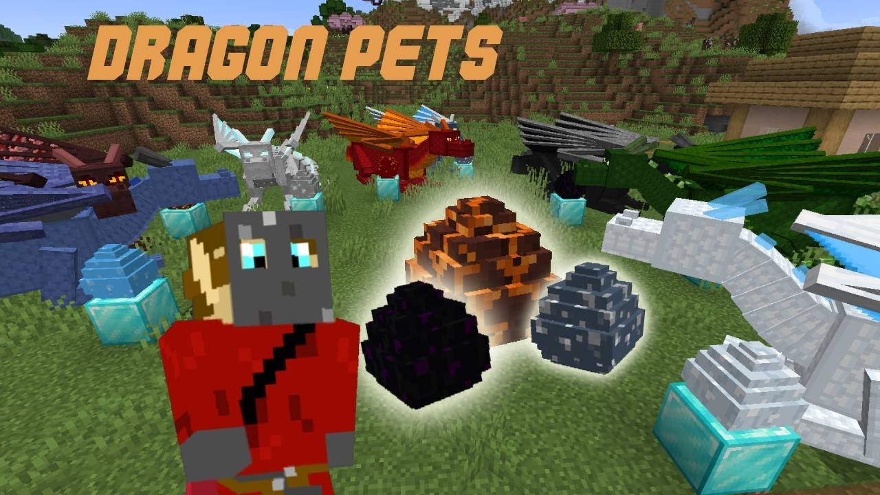 Mod Showcase: DRAGON PETS!! - YouTube