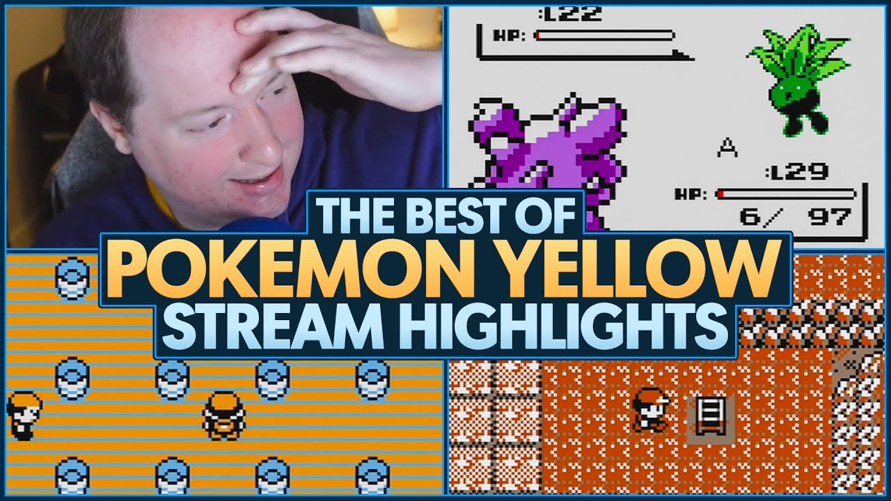 "8 TIMES IN A ROW?!" - The BEST of Pokemon Yellow Stream Highlights ...
