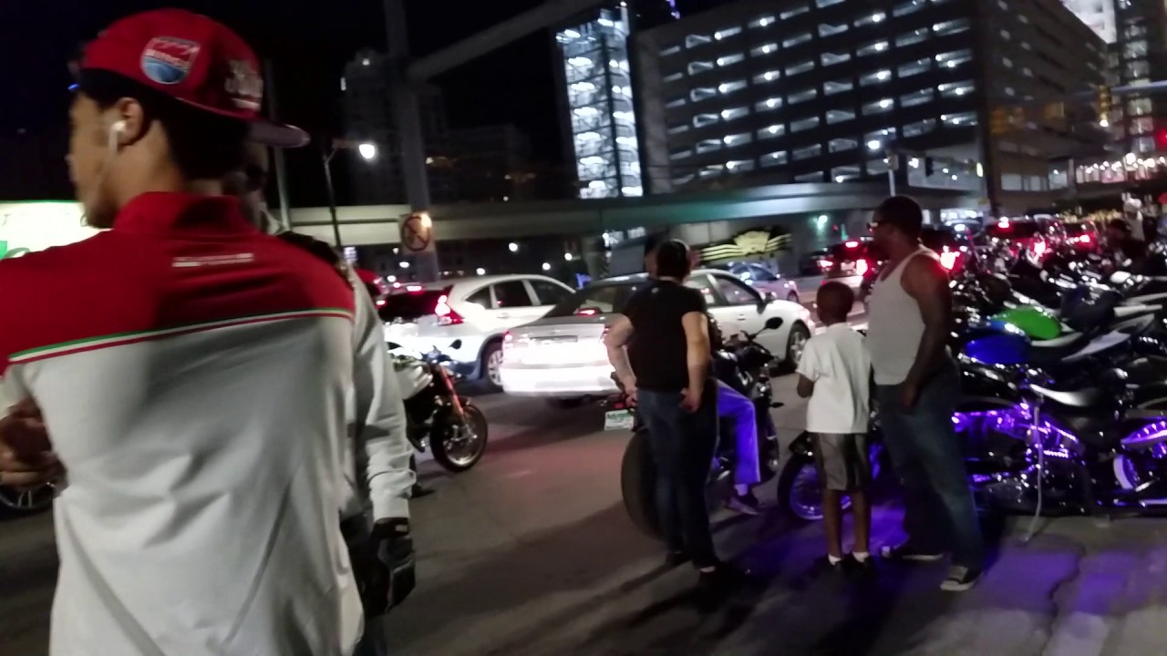 Detroit Bikelife. [Bike Night Downtown] Centre Park - YouTube