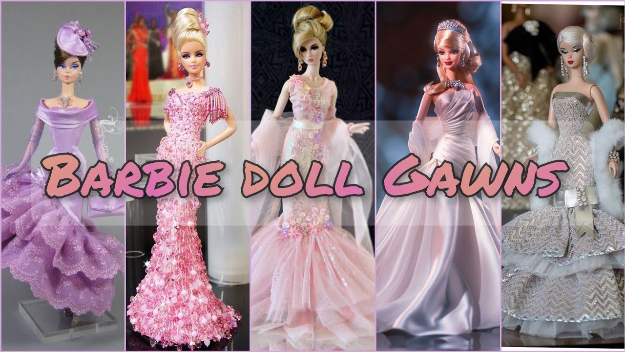 Barbie Doll Frocks|Barbie Doll Gawns Ideas With Models/Wedding Gawns ...
