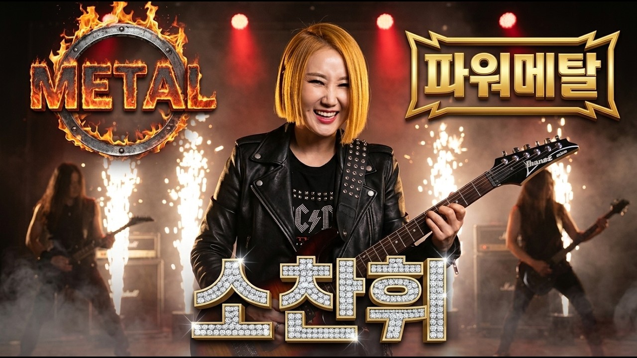 🤘 소찬휘(So Chan Whee) 히트곡 메탈 커버 | 소찬휘 히트곡이 헤비메탈을 만났을 때 메탈 커버 플레이리스트 [AI ...