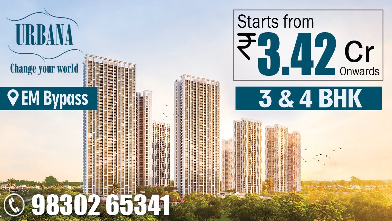 Urbana - Tallest towers in Kolkata - YouTube