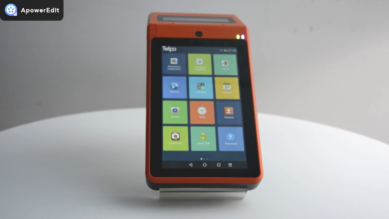 Telpo TPS575 ---- Dual Screen Desktop Smart Mini POS For Retail - YouTube