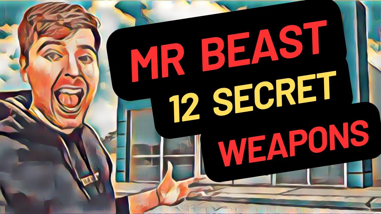 Mr Beast 12 Secret Weapons by Dark Psychology World, dark psychology ...