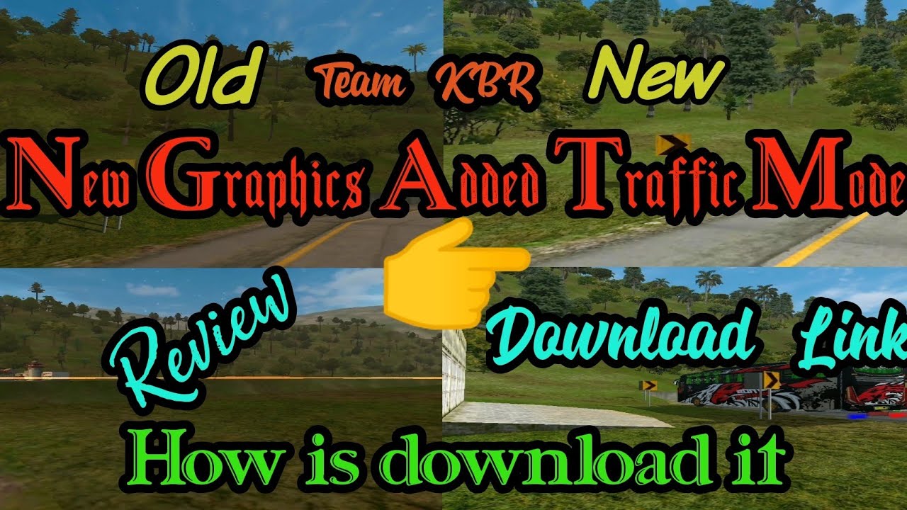 Team Kbr New Graphics added traffic mod|Review|download link|download ...