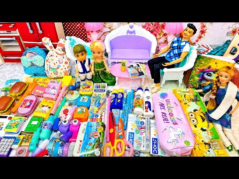 Buying New School Supplies with Dad // Barbie Show Videos Tamil