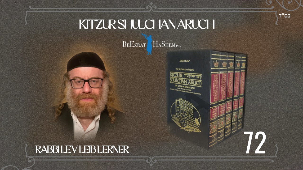 When to Begin and End The Aliyos - Kitzur Shulchan Aruch (72) - YouTube