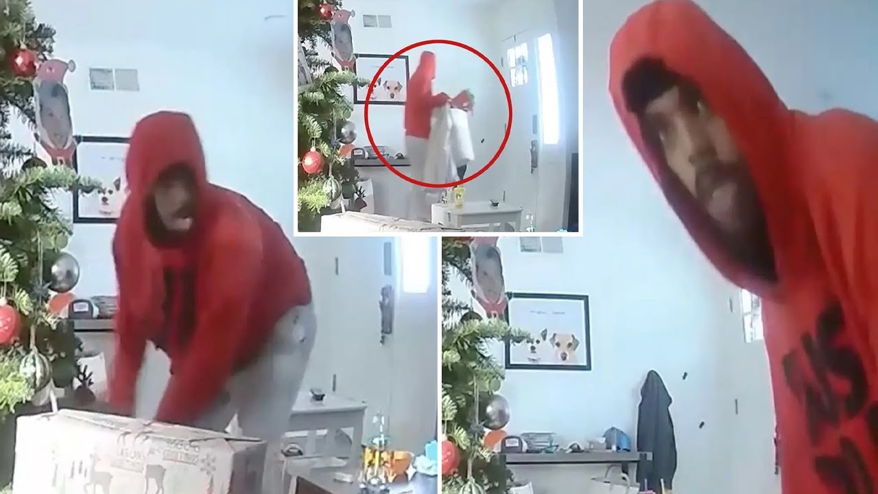 Thieves Stealing Christmas Presents - YouTube