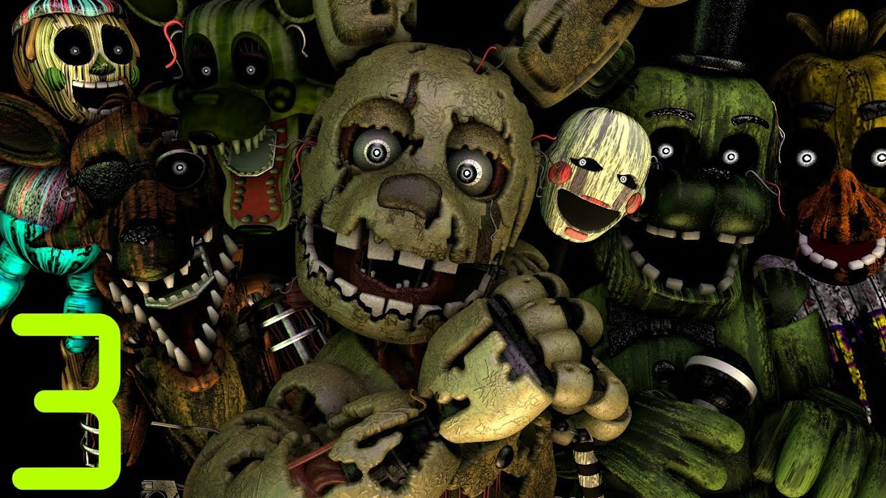 un remastered del fnaf 3!(noche 1) fnaf 3 remastered gameplay en ...