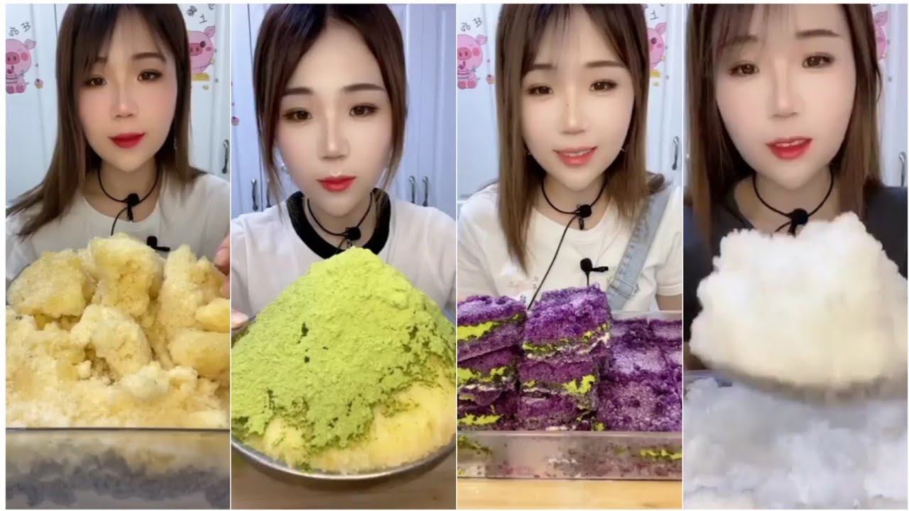 ASMR |"YY" SHAVED ICE EATING | ALL NEW COLLECTION | - YouTube