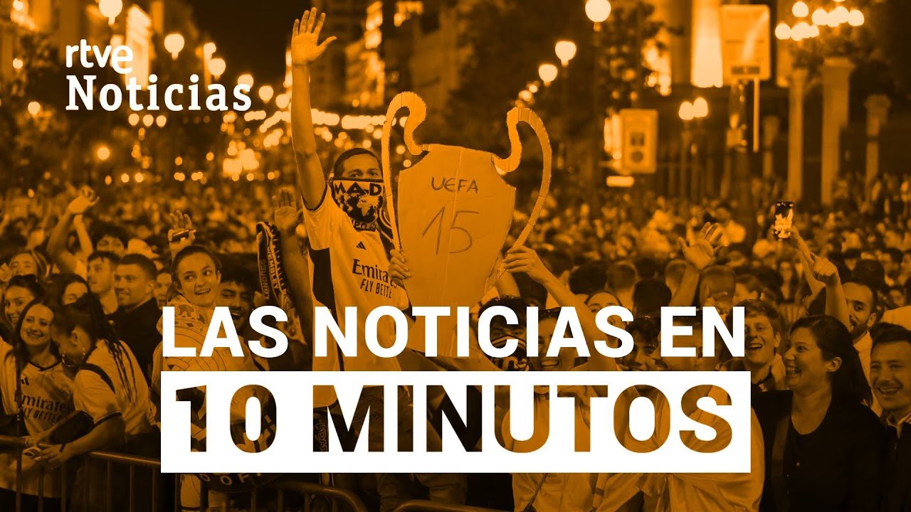 Las noticias del DOMINGO 2 de JUNIO en 10 minutos | RTVE Noticias - YouTube