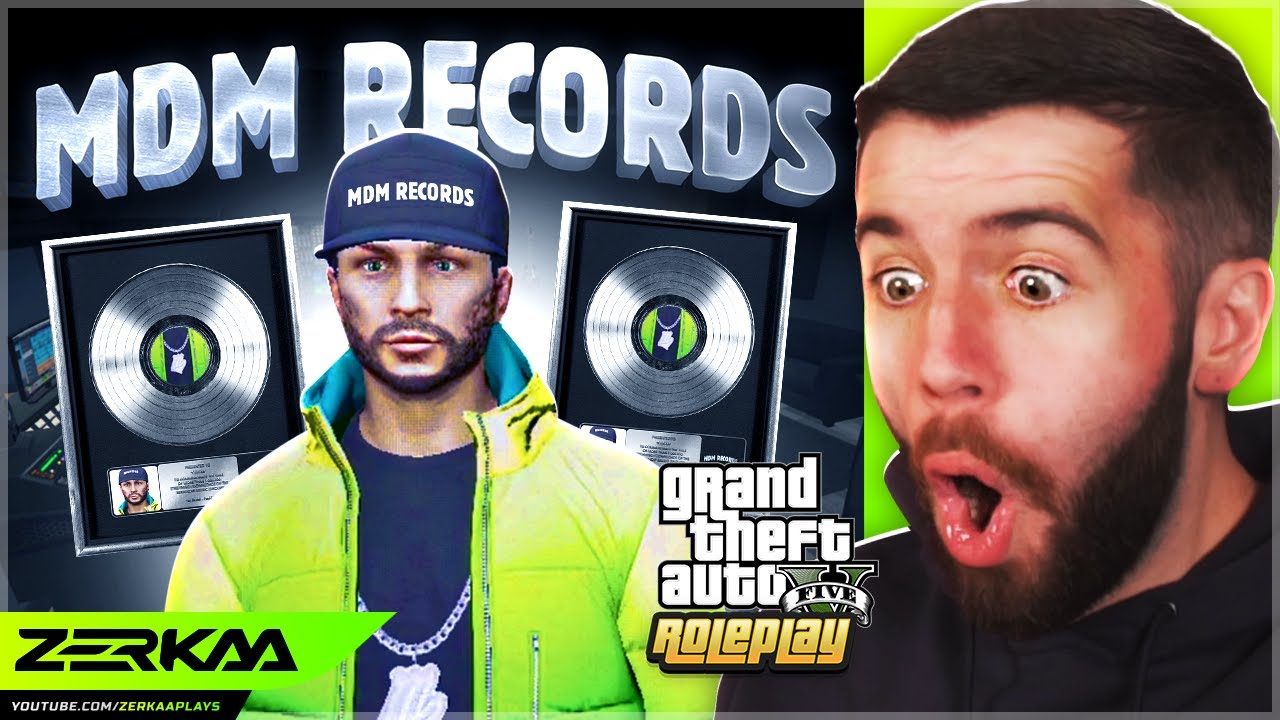 Starting A RECORD LABEL In GTA 5 RP?! - YouTube