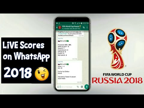 How to Get LiVE Scores on WhatsApp 2018