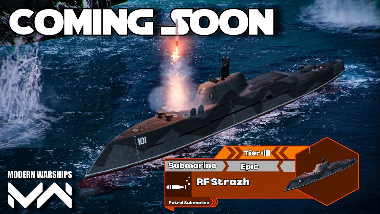 RF Strazh - patrol ship like a Submarine - Coming Soon / Modern Warships #modernwarships - YouTube