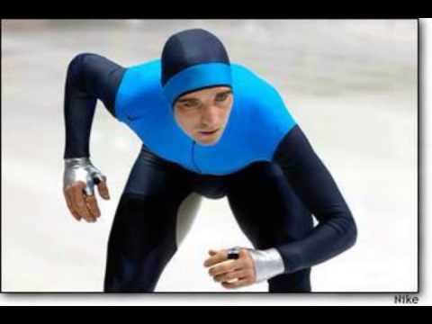 speed skating skin suit - YouTube