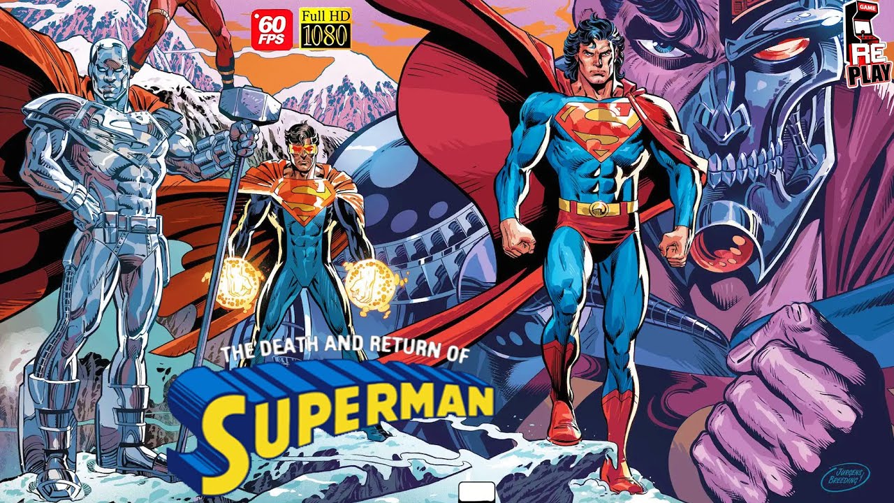 D3ath and Return of Superman [SEGA GENESIS] Gameplay Walkthrough - YouTube