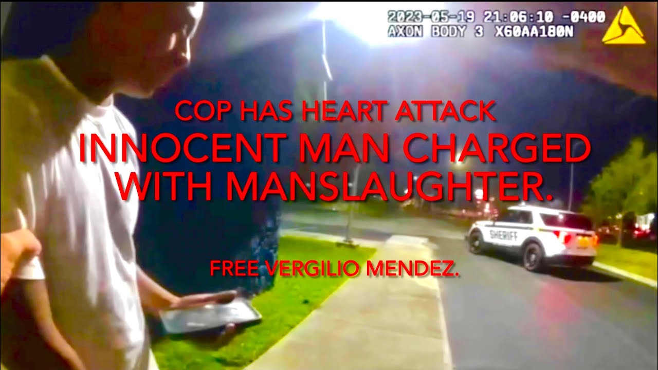 Cop Has Heart Attack-Innocent Man Charged With Manslaughter. - YouTube
