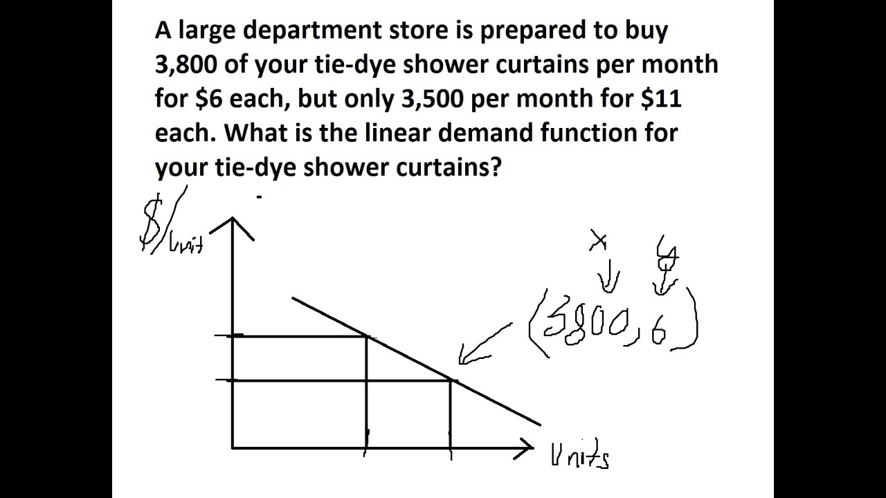 Microeconomics Help: Demand-Supply Curve: A large department store is ...