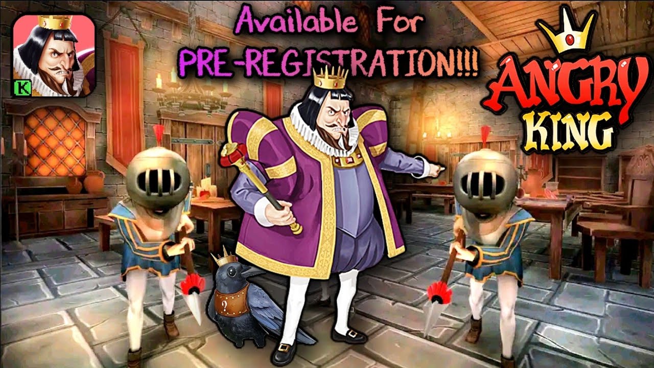 Angry King Is NOW AVAILABLE For PRE-REGISTRATION!!! | Angry King - YouTube