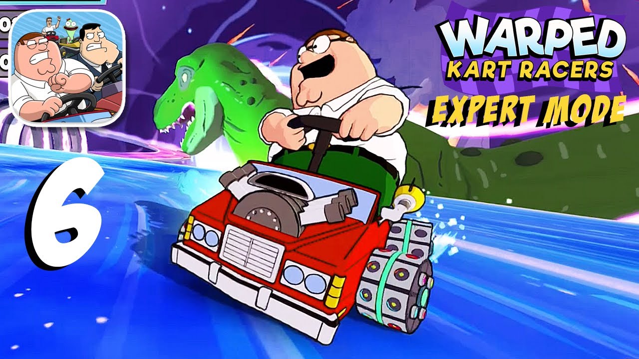 Warped Kart Racers - EXPERT MODE - iOS (Apple Arcade) Gameplay Part 6 ...