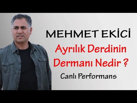 Mehmet Ekici - Ayrılık Derdinin Dermanı Nedir