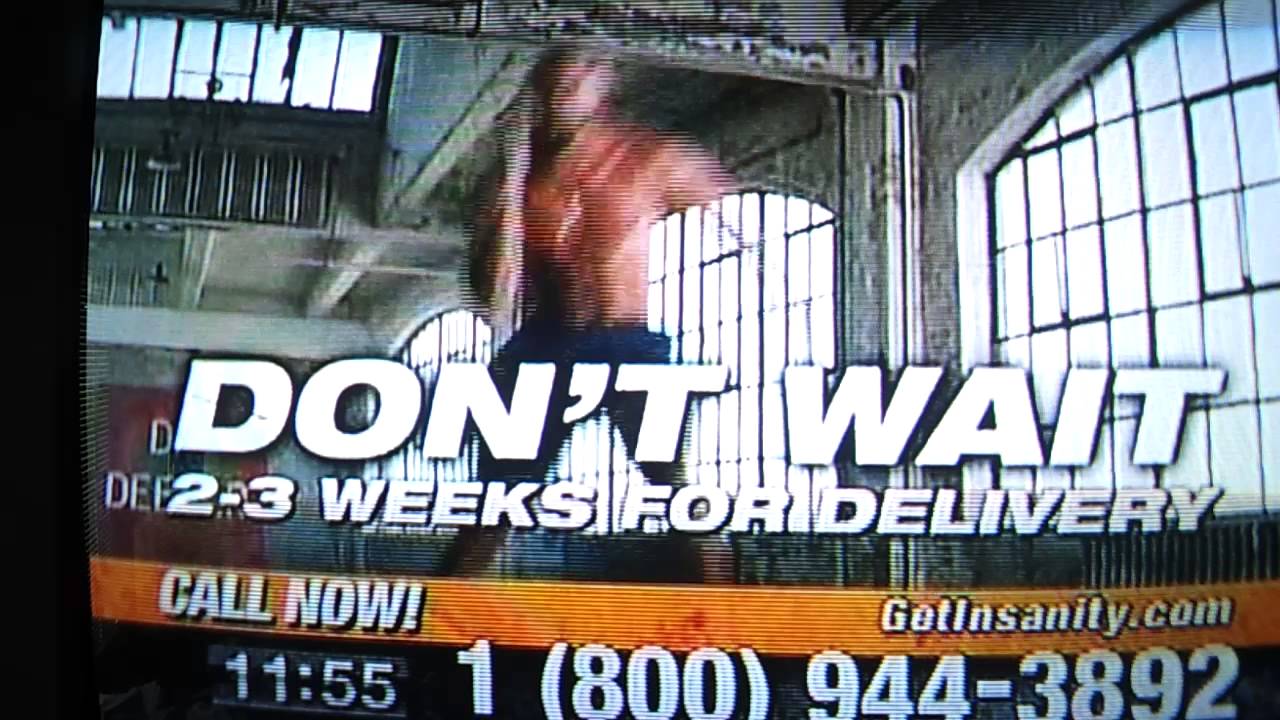 Insanity Fitness Program infomercial - YouTube