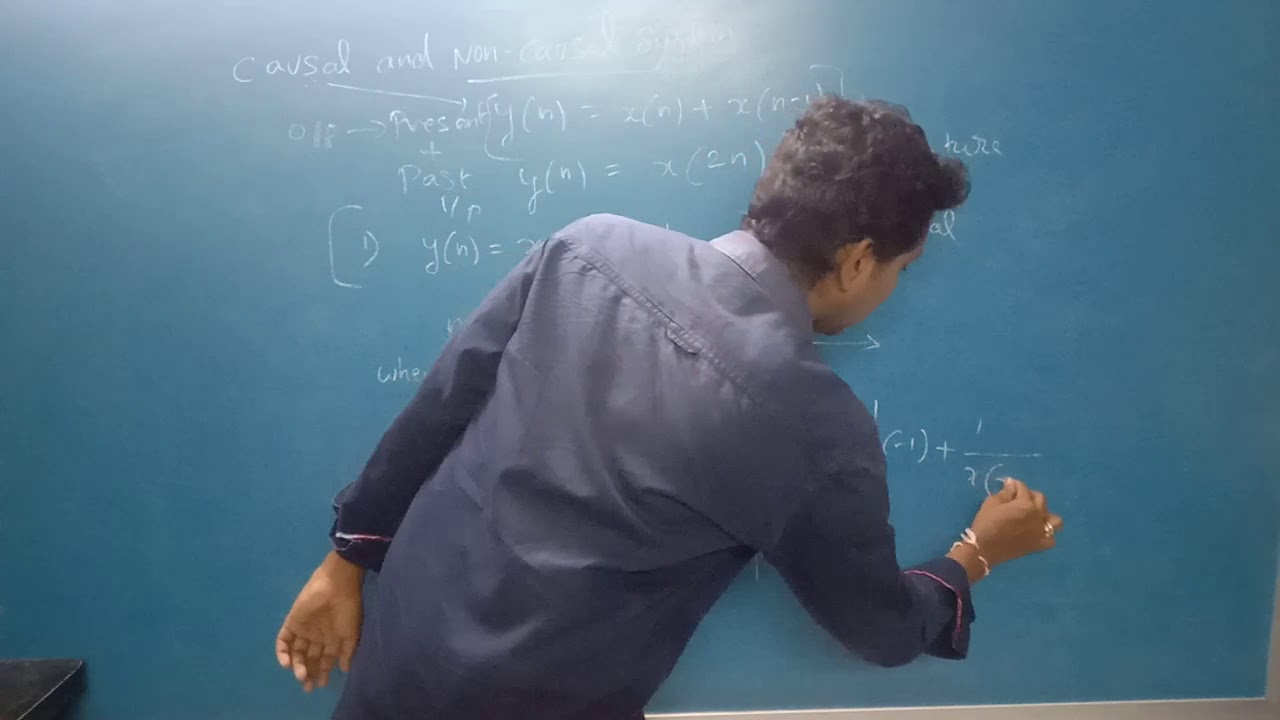 Causal and non Causal system | Signals and System | DSP| In English ...