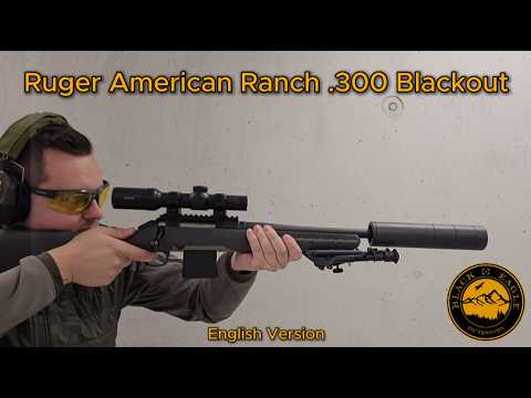 Ruger American Ranch Rifle .300 Blackout w. Suppressor – Accuracy Test ...
