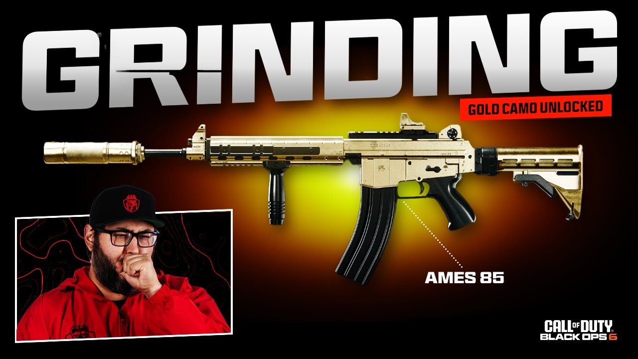AMES 85 GOLD CAMO GRIND | CALL OF DUTY: BLACK OPS 6 - YouTube