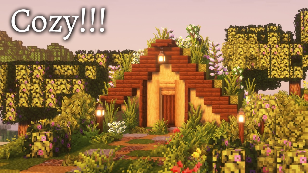 Easy Moss Starter House Tutorial!!! | Minecraft - YouTube