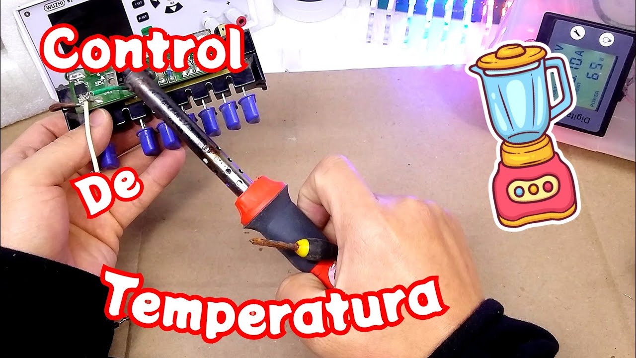 CONTROL de temperatura para CAUTIN casero - YouTube