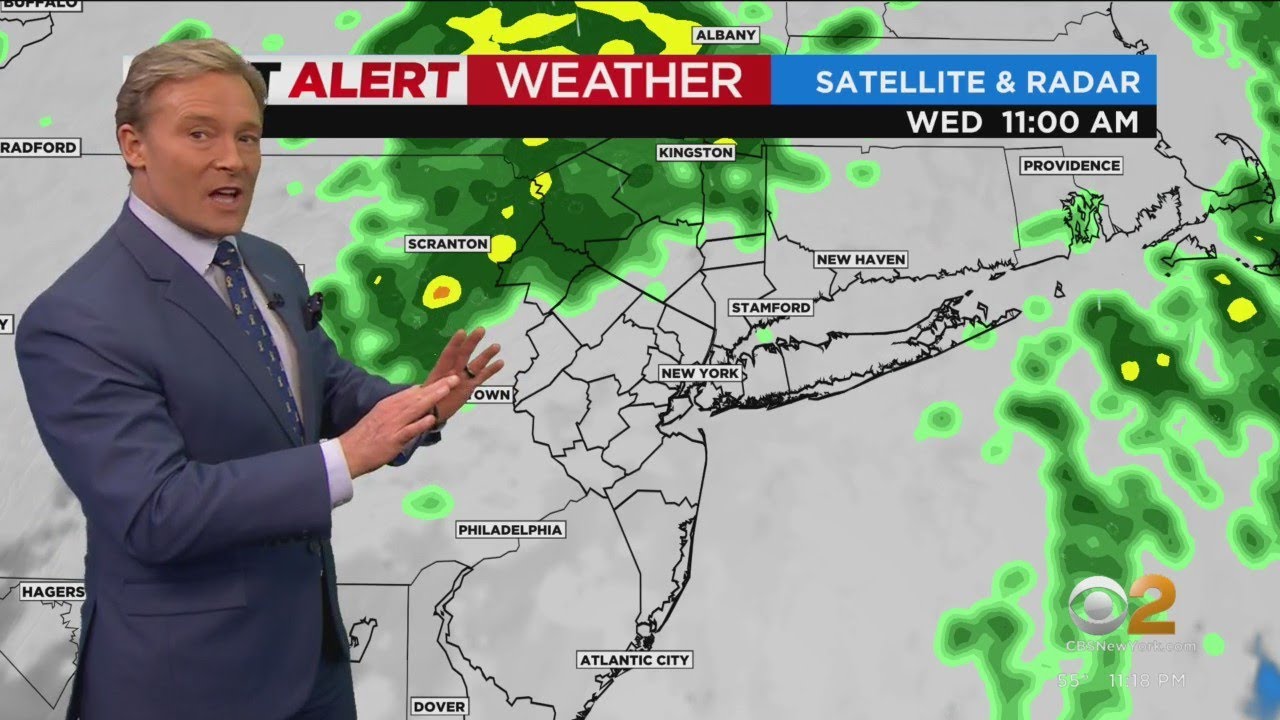 First Alert weather: CBS2 11 p.m. forecast - YouTube