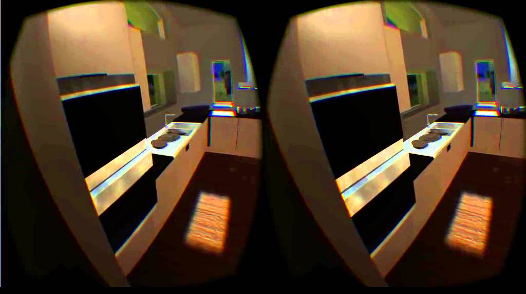 Using Oculus Rift while walking inside and outside a house in ...