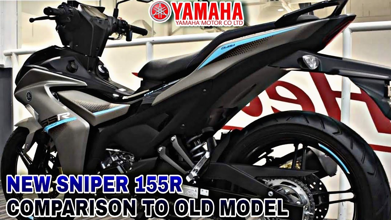 NEW YAMAHA SNIPER 155R COMPARISON TO OLD MODEL - YouTube
