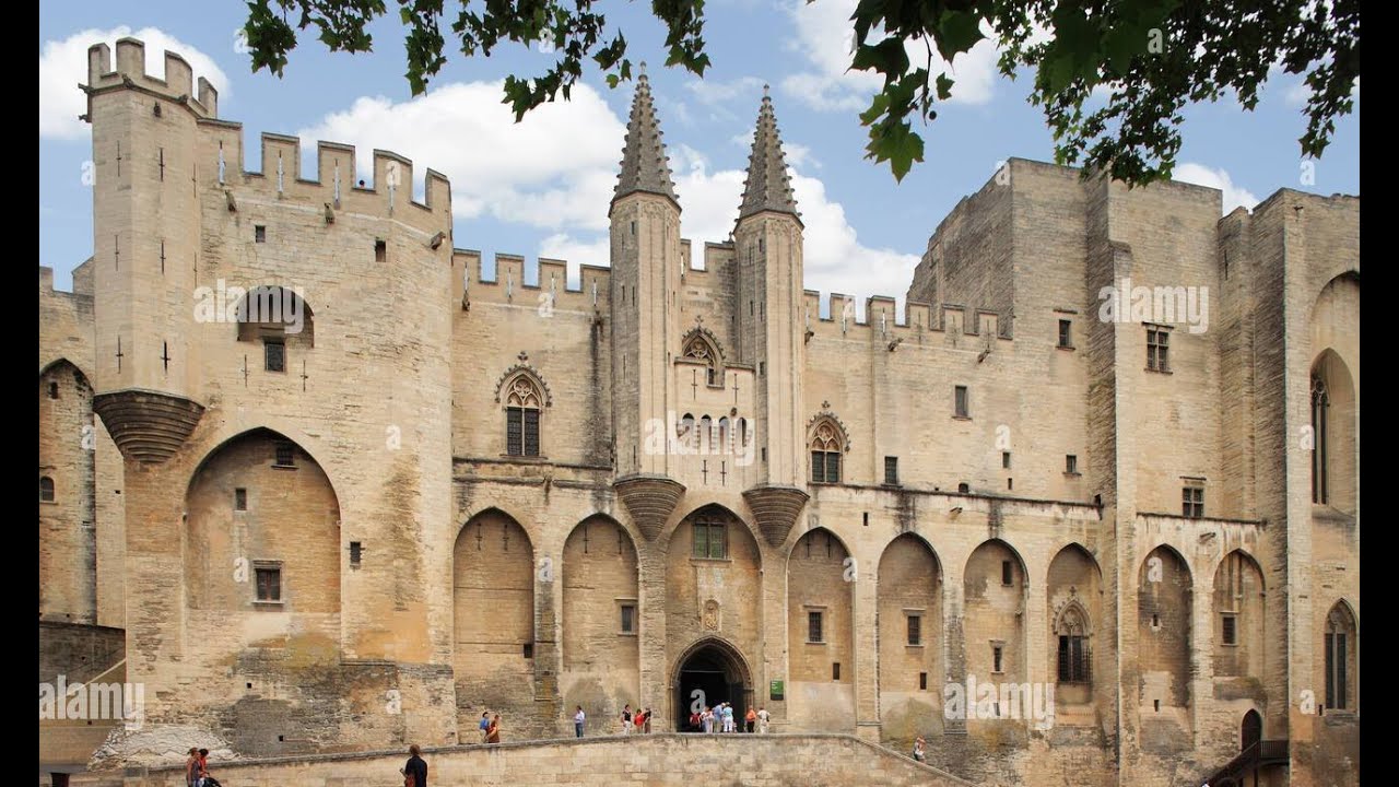 Papal Palace (from 1309 to 1377) / Avignon, France - YouTube