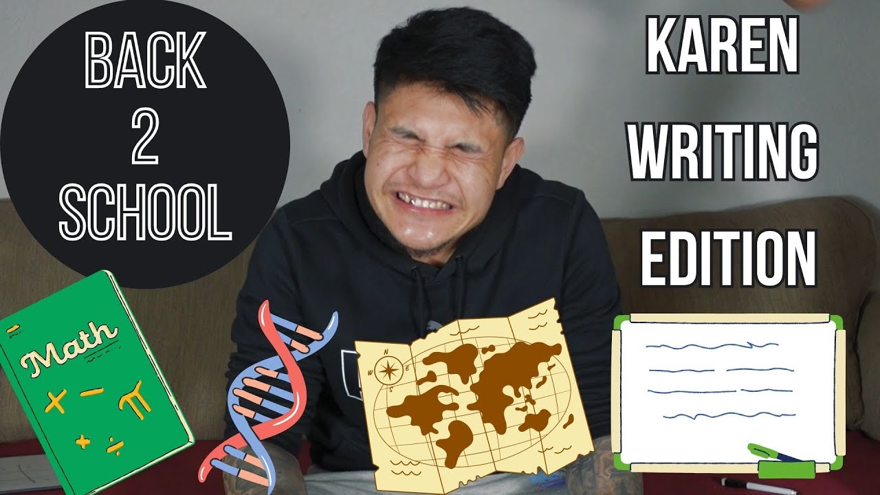 Back2School | Karen Writing Edition 📚📝🥊 - YouTube